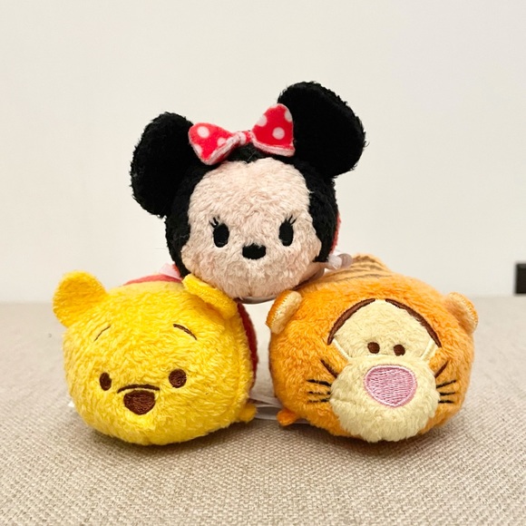 Disney | Toys | Disney Winnie The Pooh Minnie Mouse Tiger Tsum Tsum ...